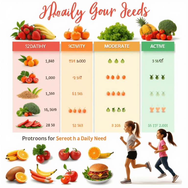 How Many Calories Does a Teen Girl Need?